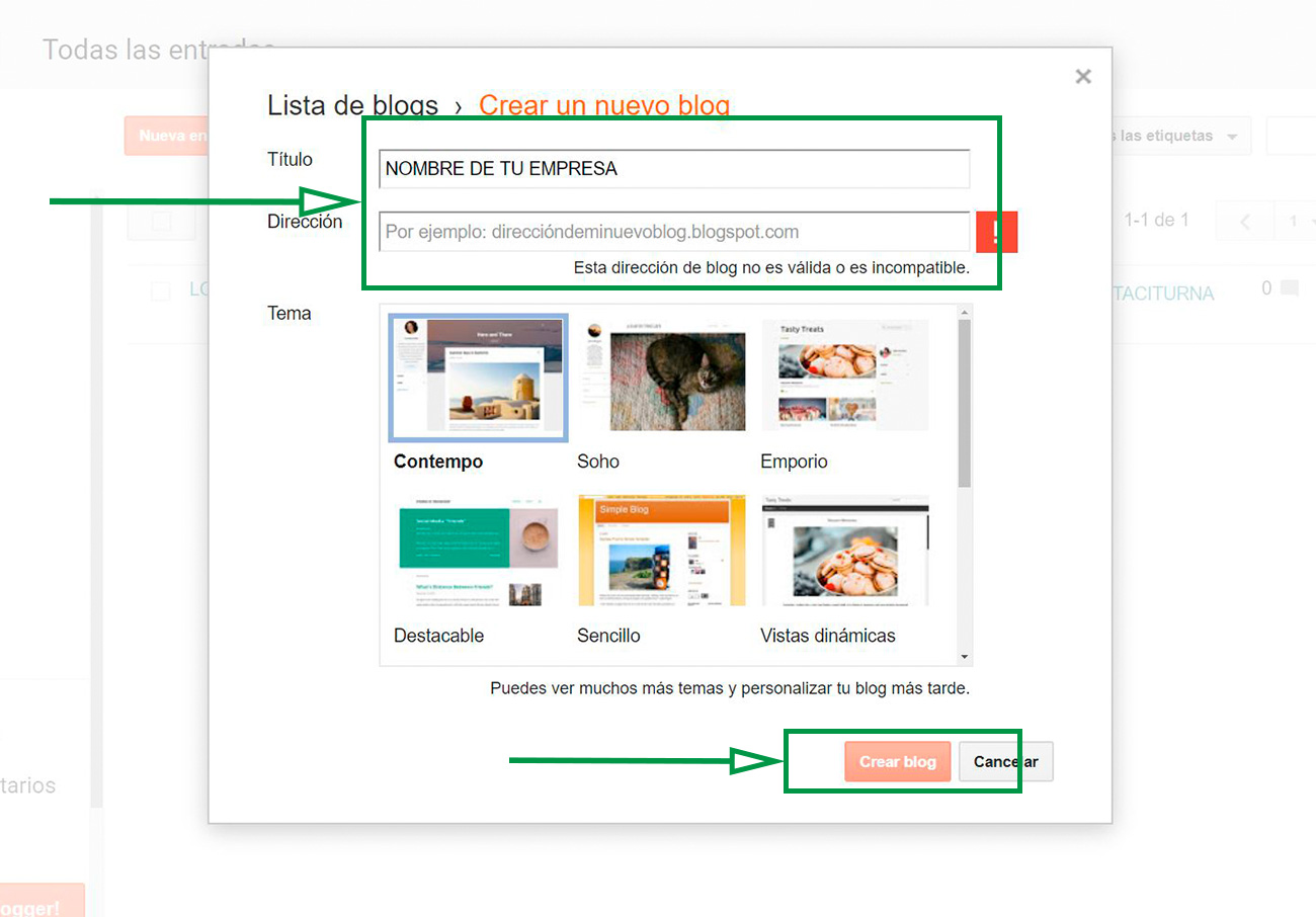 Cómo Crear un Blog en Blogger en 5 Pasos - Kolau Blog